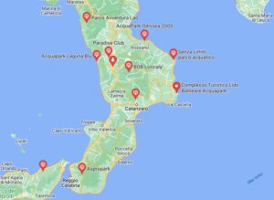 Gli Acquapark in Calabria sulle coste della Calabria